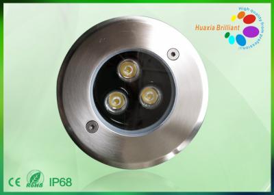 Cina Luce di volt LED Inground del risparmio energetico 220 3 watt con singolo colore/RGB in vendita