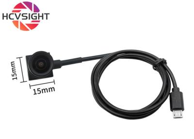 中国 ミニ 15x15mm HD 1080p 2mp 広角 110 ° 歪みのないレンズ オーディオカメラ 販売のため