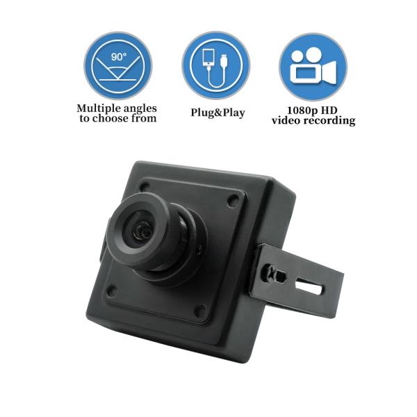 Quality 35X35MM Mini Size 1080P HD Distortion-Free 2MP Camera, Suitable For ATM Machines for sale