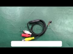Mini tamanho 6x6mm 2 megapixels AHD Mini CCTV Camera para drones industriais