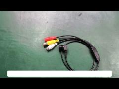 Mini AHD 1080P 120 ° Grande ângulo Câmera de Segurança Interna do Lar Menu UTC Com Áudio
