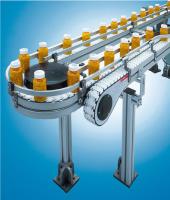 China Aluminum Flexible Modular Conveyor System 295mm Width Plain Conveyor for Industrial Automation for sale