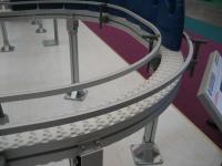 China Aluminium Flexible Modular Conveyor System 145mm Width Plain Modular Conveyor Line for sale