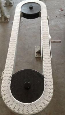 China Curvaturas horizontais da roda do transporte 105BP flexível para os MATERIAIS flexíveis PA6 das correntes de 65mm à venda
