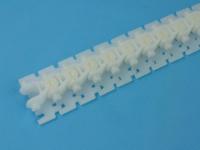 China 43A Flexible Plain Plastic Flex Chains 44mm Width for Modular Conveyor Systems for sale