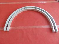 China 65 Flexible Conveyor Chain Track Curve Bend for 63mm Width Chain Modular System for sale