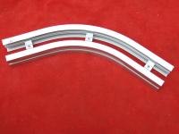 China 65 Flexible Conveyor Chain Track Curve Bend for 63mm Width Chain Modular System for sale