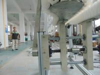 China Flexible Modular Bottling Gripper Chain Conveyor System Width 83mm for sale