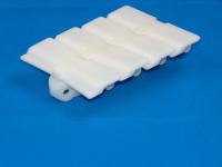 China 103H Flat Top Flexible Conveyor Chain Plain POM White 83mm Width for Modular Systems for sale