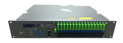 China 32 Outputs 1550 FTTH Gpon EDFA WDM Optical Amplifier 20dBm -10 ~ +10dbm for sale
