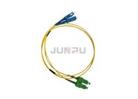 China Singlemode Sc / Apc Fiber Optic Patch Cable G652D LSZH for sale