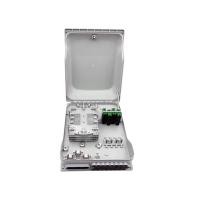 China Outdoor Fiber Optic Distribution Box PC+ABS Material for Ftth for sale