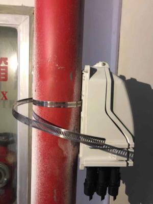 China FTTH-Doos 8 de Distributieip65 ABS van de Kernvezel Optische Doos met Muur/Pool-Methode Te koop