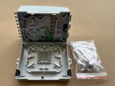 China 8 Core Optical Fiber Cable Distribution Box With 1x8 Splitter SCAPC for sale