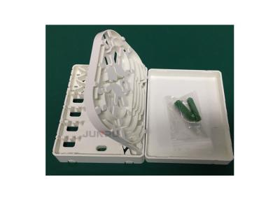 Quality Base blanca de la caja 4 de la terminación de la fibra óptica del SC FTTH solicitada uso interiorfor sale