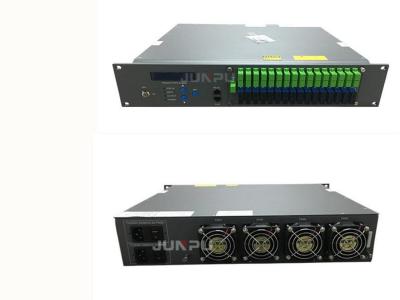 China Puerto del Wdm 16 del combinador de FTTH GPON Pon Catv Edfa con por el estante del puerto 18dbm 2U en venta