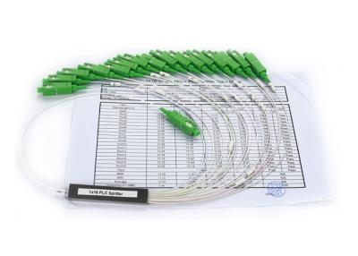 China caja terminal al aire libre del divisor óptico de la fibra del PLC 1x8 en la caja Mini Steel Tube del ABS en venta