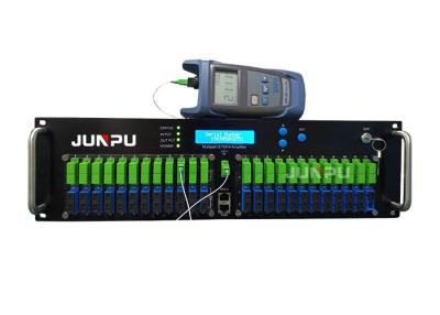 China 48 estante óptico del amplificador 3U de Edfa del poder más elevado del WDM de los puertos FTTH Gpon EDFA en venta