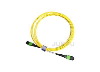 China Cordón de remiendo de la fibra del solo modo del SC G652D G657A de FC LC OM3 milímetro 12 24 bases en venta