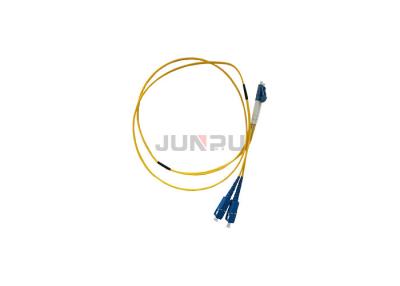 China SC modo del cordón de remiendo de la fibra óptica del duplex del LC al solo para la longitud de encargo en venta