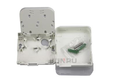 Quality 1 2 4 terminación de la caja terminal del acceso de la fibra óptica de Mini Wall Outlet Face Plate FTTH del cable de descenso de la base con el adaptador Pigta del SCfor sale