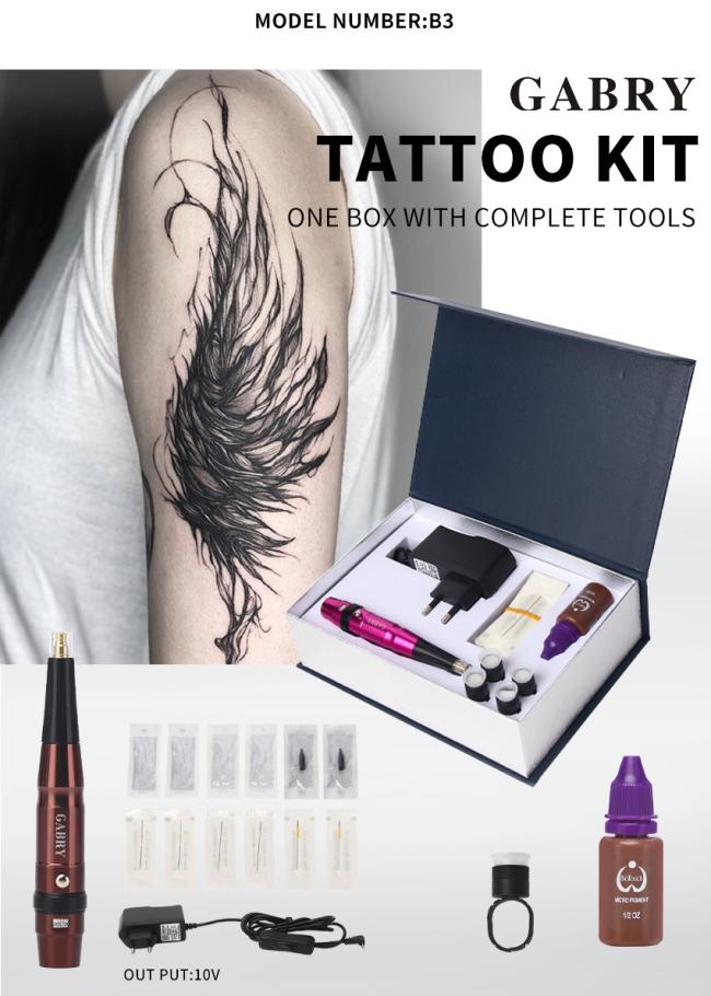Factory OEM Semi Permanent Makeup Machine Eyebrow Microblading Tattoo Pen Wireless Battery Tattoo Machine