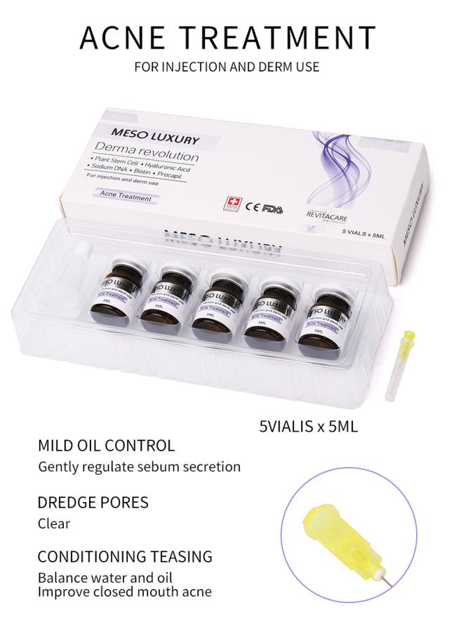 OEM Bo Tox Face Mesotherapy Serum Anti-Wrinkle Meso Serum Injection Set for Face Skin Rejuvenation