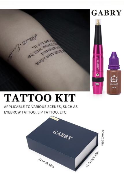 Quality Rechargeable Wireless Tattoo Pen Machine Makeup Kit For Lips Eyebrow Tattoo for sale