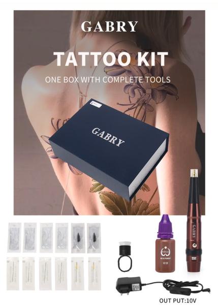 Quality Customized Semi Permanent Tattoo Pen Makeup Machine Set For Eyebrow Microblading for sale
