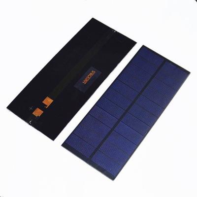 China 2.2W 5.5V Lightweight Polycrystalline Epoxy Solar Panel for sale