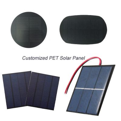 China De waterdichte Minizonnepanelen van 5v 6v 12v 0.5w 1w 2w 3w Te koop