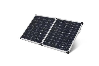 Cina Il nero all'aperto 100 watt i pannelli solari pieganti da 12 volt in vendita