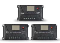 China 50A 60A 12V 24V Auto LCD Digital Solar Charge Controller with 750W-1800W Power Capacity for sale
