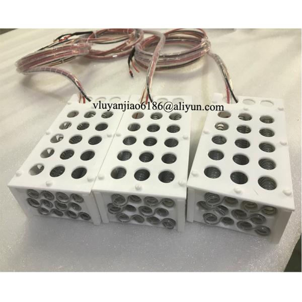 PTFE Heater 110×210×60mm  230V 1P 1.5kw With J-Type Thermocouple PFA Frame Heater