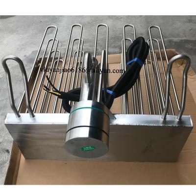 Multi-buis SUS316 Flens Metalen Dompelverwarmers Voor Sterke Alkalische Oplossing