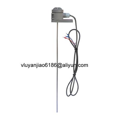 China PTFE PT100 Temperature Probe for Acid Heating for sale