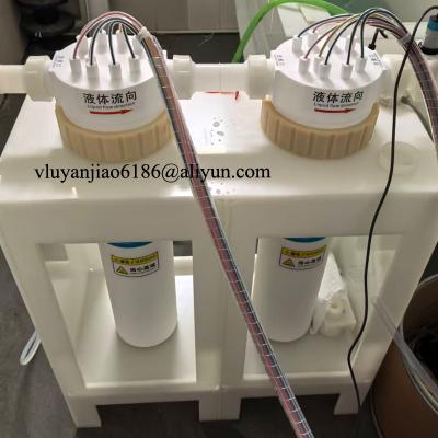 China 36kw PTFE Inline Chemical Heater With Temperature Controller For Heating Deionized Water for sale