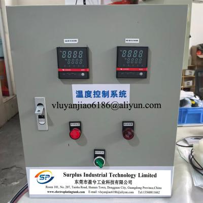 China 36kw PTFE Inline Chemical Heater With Temperature Controller For Heating Deionized Water for sale