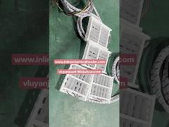 190x190x25MM 220V 1P 1KW halfgeleider PTFE onderdompeling verwarmer PFA onderdompeling tank verwarmer voor chemische tank