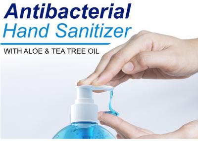 Cina Olio istantaneo 0.5L dell'albero del tè del gel del prodotto disinfettante della mano di Denat dell'alcool degli idratante dell'aloe in vendita