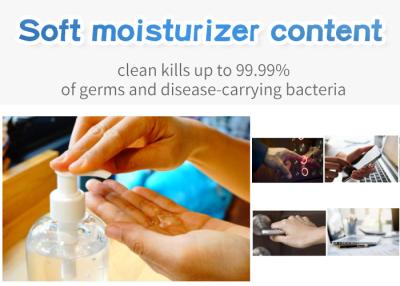 China Desinfecterende middel van de Tocopheryl18oz het Bevochtigende Hand, Antibacterieel de Handgel van Carbomer Te koop