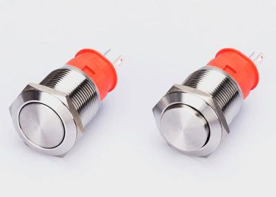 Cina supporto impermeabile del pannello del metallo 19mm dell'interruttore della luce del pulsante di protezione 24V in vendita