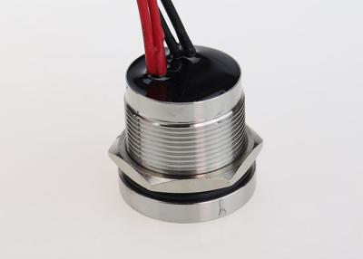 China 22mm elektrisches wasserdichter Berührungsschalter geführtes Stahlc$verriegeln Ip68 auf weg piezo Schalter zu verkaufen