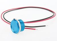 China Blue Shell Piezo Push Button Switch Touch On / Off With CE RoHS Certication for sale