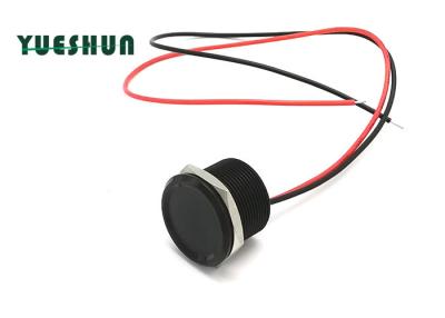 China Moistureproof Piezo Button Switch With Wires 22mm High Power Efficiency for sale