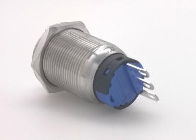China Stainless Steel Anti Vandal Push Button Switch , Metal Rotary Push Button Switch for sale