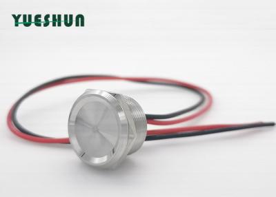中国 19mmの敏感なreationおよび15cmワイヤーIP68が付いている良質のステンレス鋼のpiezo swithes 販売のため