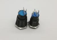China Momentary Aluminum L19A  Anti Vandal Push Button Switch for sale