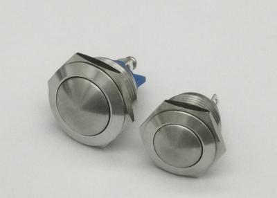 China Wasserdichter ISO9001 Vandalen-Beweis-Druckknopf des Metall2pin zu verkaufen