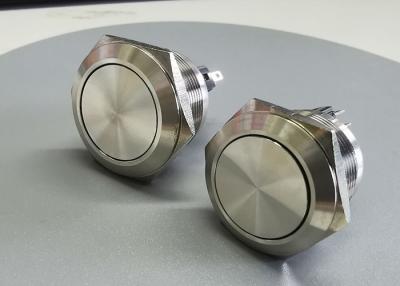 Cina Pulsante della prova del vandalo di sicurezza di acciaio inossidabile 2NO2NC 25mm in vendita